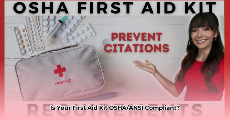 First Aid Kit Regulations: OSHA Compliance & ANSI Guidelines (2023) - Chaztin