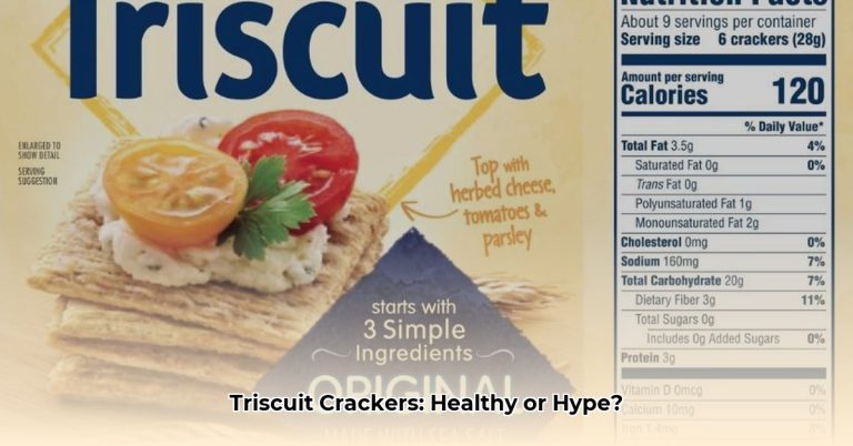Triscuit Nutrition Facts: A Guide to Calories, Carbs, and Health ...