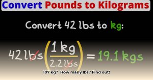 107 kg to lbs: Convert Kilograms to Pounds - Chaztin