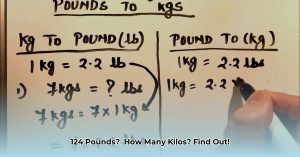 124 Pounds to kg: Quick Conversion & Weight Facts - Chaztin