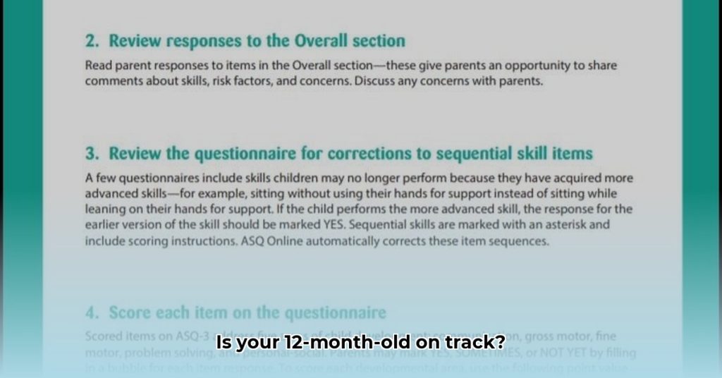 12-Month ASQ: Tracking Your Baby's Milestones - Chaztin