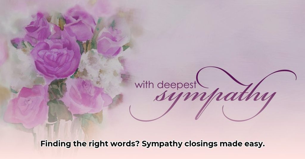 Heartfelt Closings for Sympathy Cards: Examples for Every Relationship ...