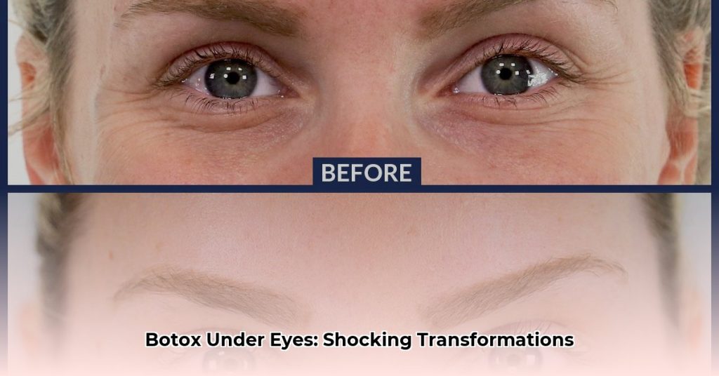 Botox Under Eyes Before & After: Real Results and Transformations - Chaztin