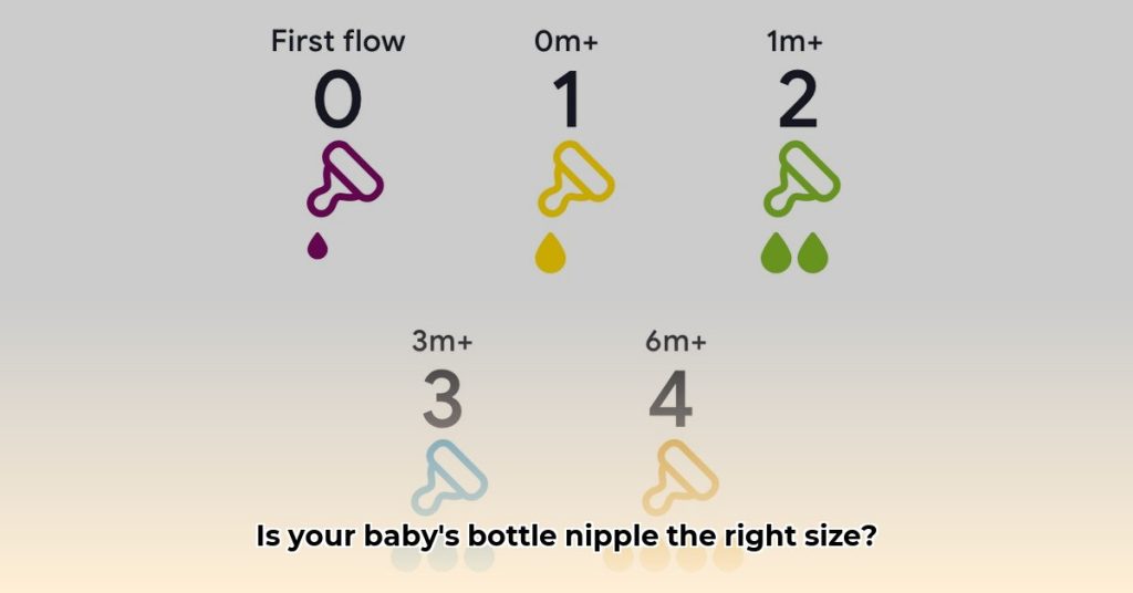 Bottle Nipple Size Chart: Choosing the Right Flow for Your Baby - Chaztin