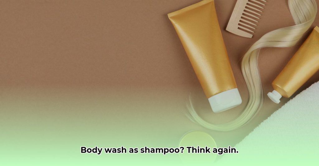 Can I Use Body Wash as Shampoo? The Risks and Alternatives - Chaztin