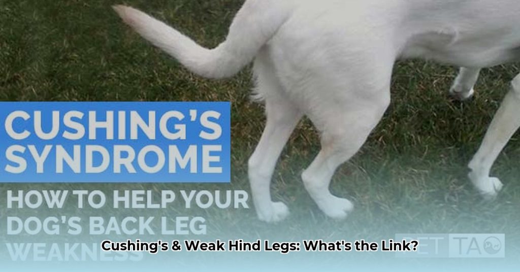 Cushing's Syndrome and Hind Leg Weakness in Dogs - Chaztin