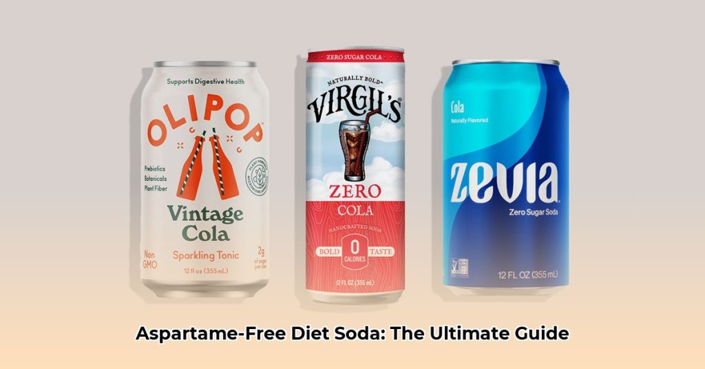 Find the Best Diet Pop Without Aspartame: Expert Guide - Chaztin