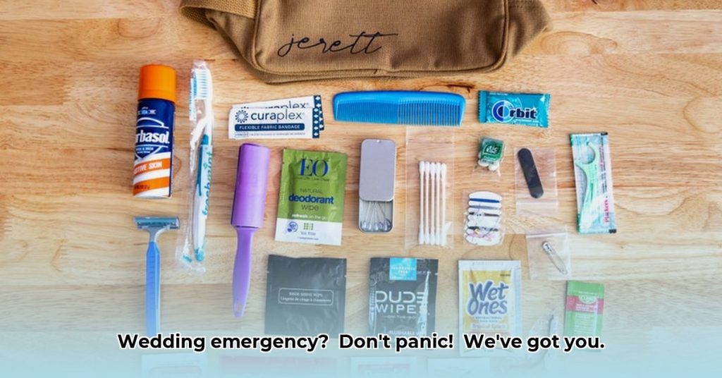Essential Wedding Emergency Kit: Checklist & Expert Advice - Chaztin