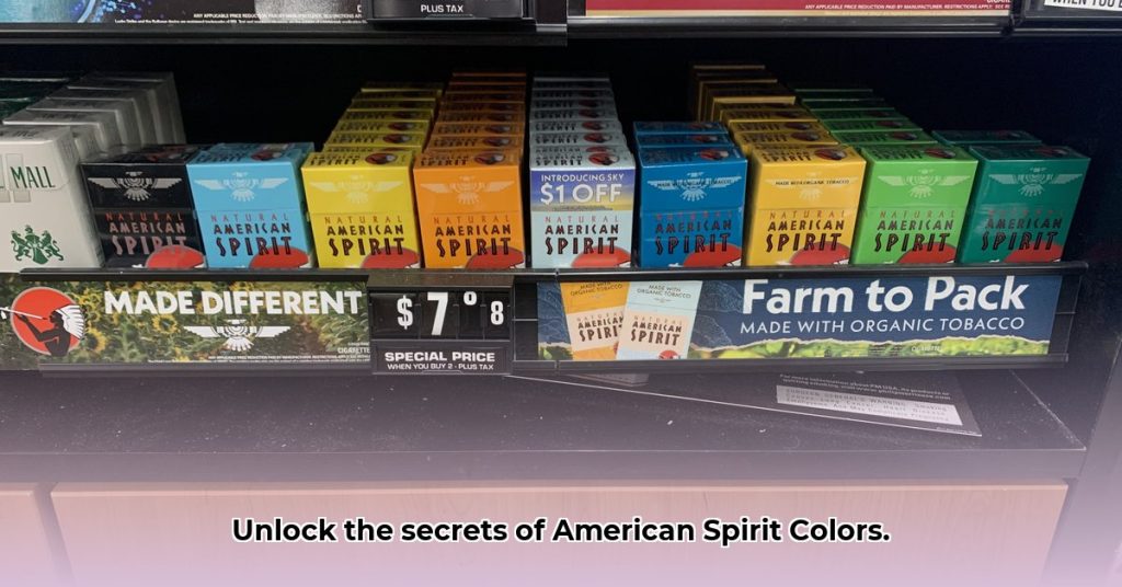 Understand American Spirit Colors: A Complete Guide - Chaztin